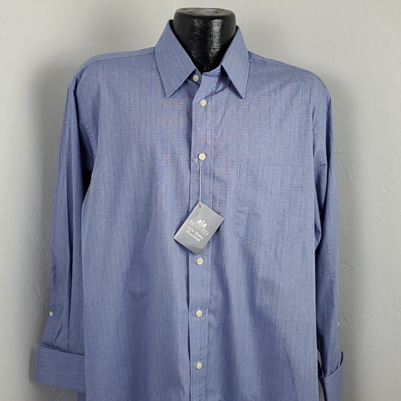 Stafford | Shirts | Stafford Executive Shirt Buttons Up Long Sleeve Men Size 6 12 | Poshmark